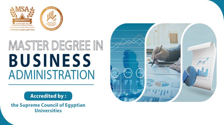 MSc. in Business Administration – October University for Modern ...