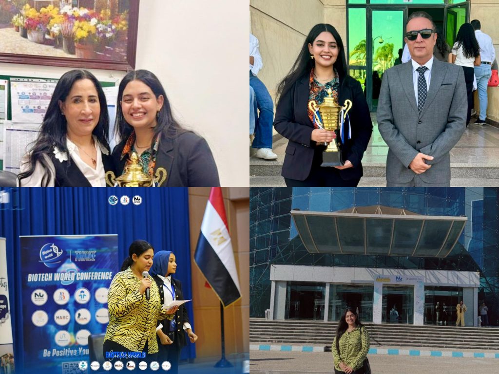 Biotech Brilliance: MSA’s Nouran Wael Mohey Takes First Place at ...