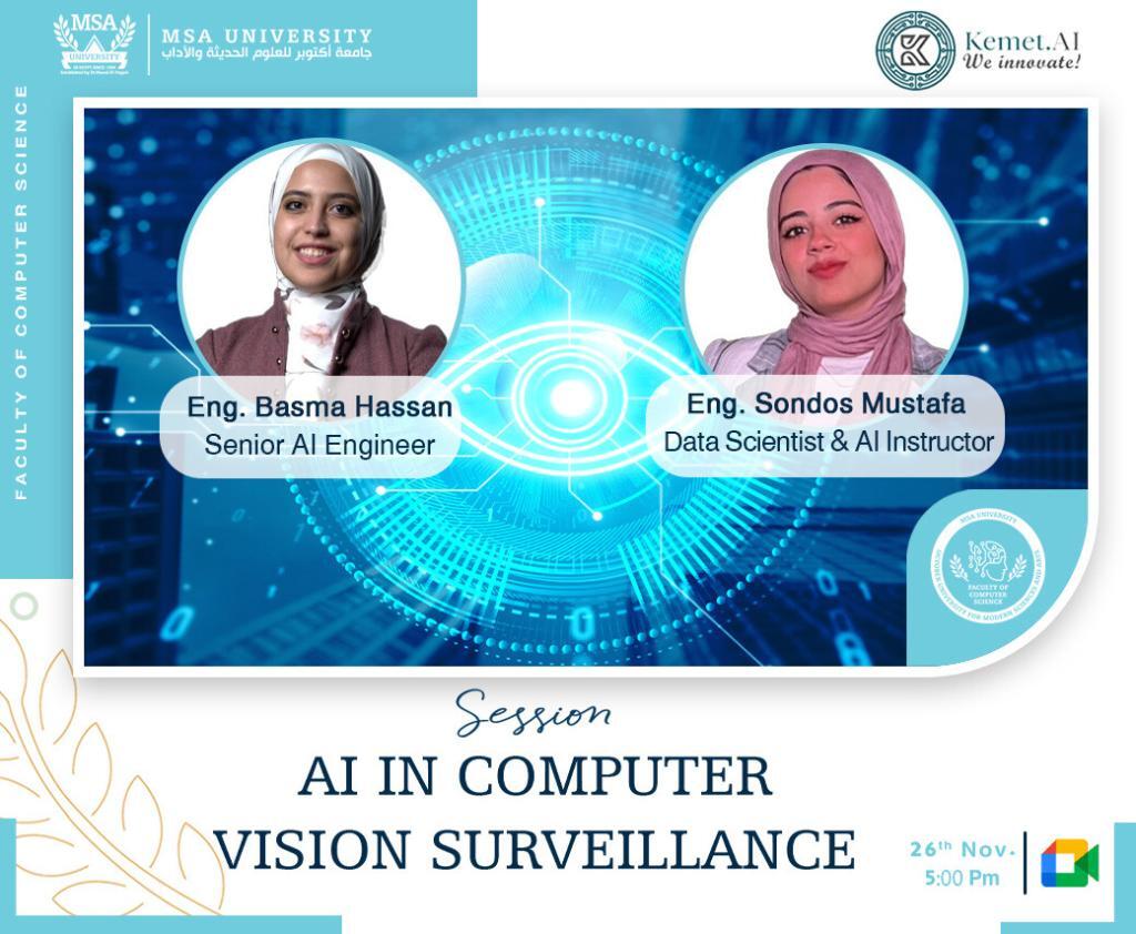 AI in Computer Vision Surveillance Lecture – October University for ...