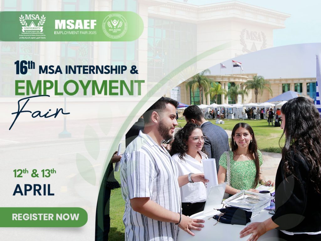 MSA University’s Annual Internship & Employment Fair 2025 - MSA University