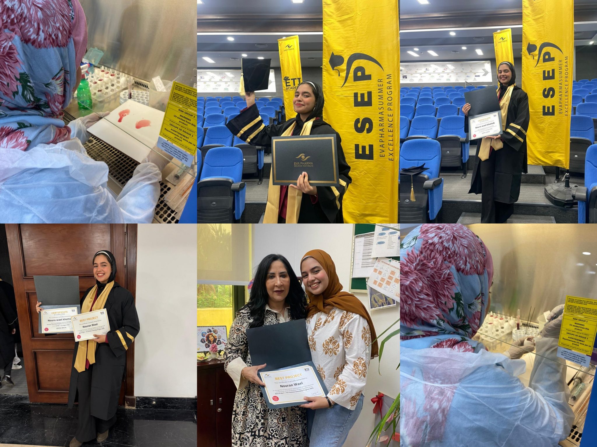 MSA Biotechnology Student Wins Best Project Award and Scholarship at EVA Pharma – MSA University