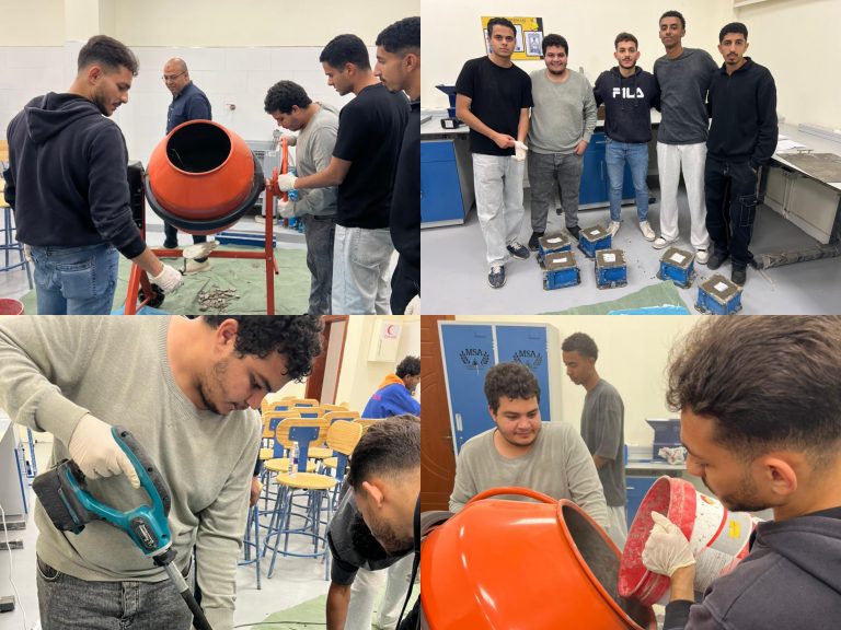 MSA Civil Engineering Students Gain Practical Experience in Concrete Mix Design and Material ...